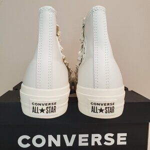 Converse | Shoes | Converse Ctas Lift Hi Ruffle Platform High Top White ...